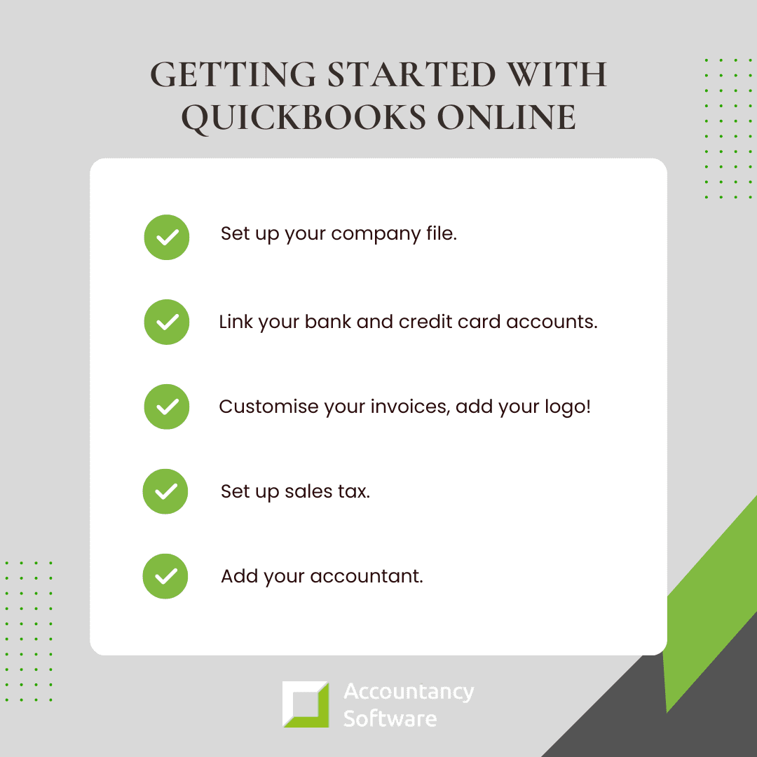 Getting Started with QuickBooks Online - Accountancy Software