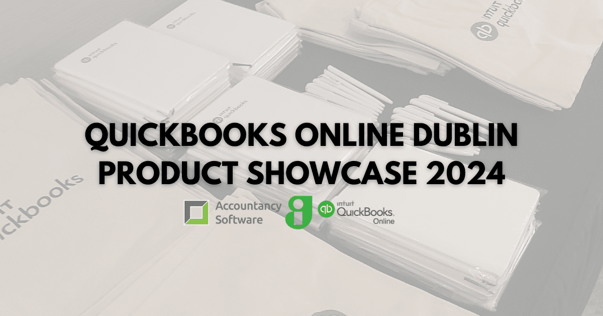 QuickBooks Online Ireland Product Showcase 2024 - Accountancy Software