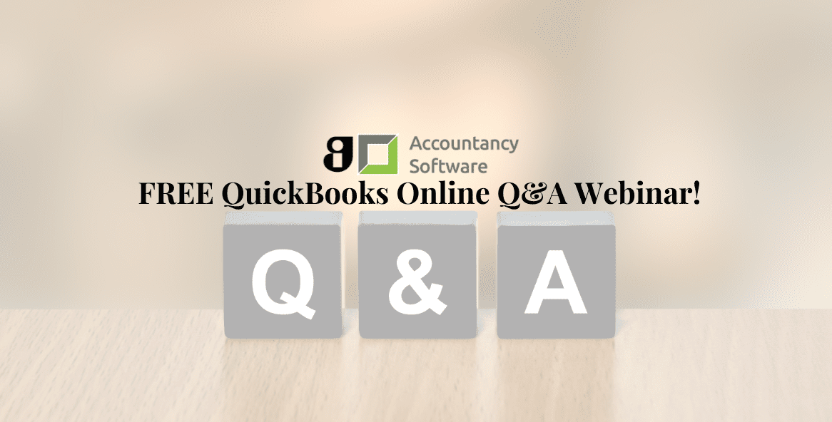 FREE QuickBooks Online Q&A Webinar! - Accountancy Software